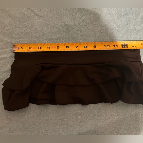 Skirts | Dance Micro Mini Skirt Black Osfa | Poshmark